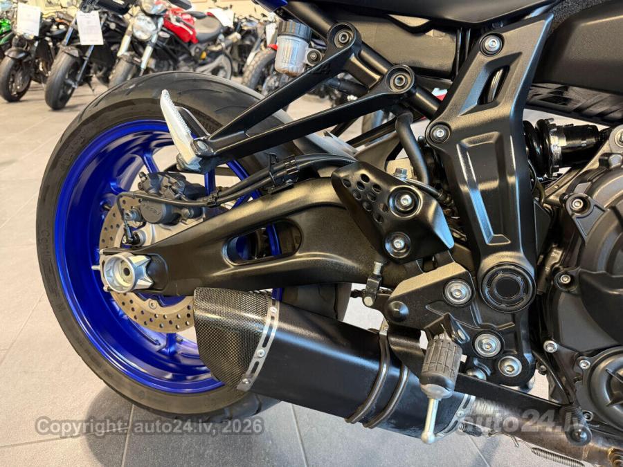 Yamaha MT 07 2023 in Tallinn, with an engine capacity of 0.69 L and mileage of 13 thousand km for 6990 €, photo 6 on AUTOMOTO.COM.LV