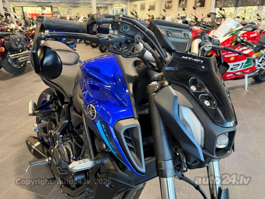 Yamaha MT 07 2023 in Tallinn, with an engine capacity of 0.69 L and mileage of 13 thousand km for 6990 €, photo 11 on AUTOMOTO.COM.LV