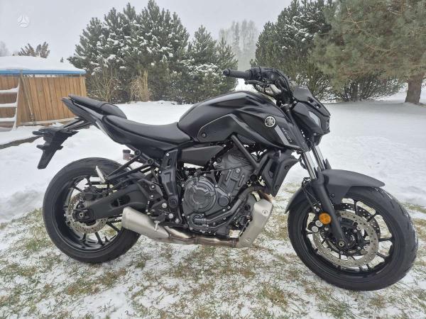 Yamaha MT 07 2023 Kazlų Rūda, ar dzinēja tilpumu 0.70 L un nobraukumu 3 tūkst. km par 6300 €, foto 1 vietnē AUTOMOTO.COM.LV