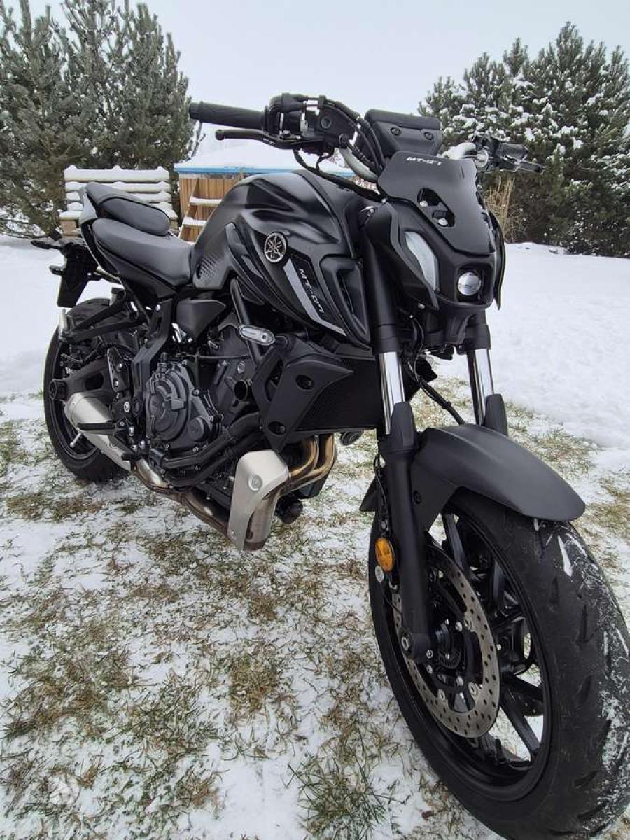 Yamaha MT 07 2023 Kazlų Rūda, ar dzinēja tilpumu 0.70 L un nobraukumu 3 tūkst. km par 6300 €, foto 2 vietnē AUTOMOTO.COM.LV