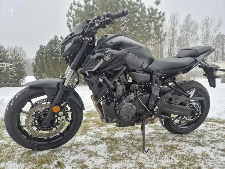 Yamaha MT 07 2023 Kazlų Rūda, ar dzinēja tilpumu 0.70 L un nobraukumu 3 tūkst. km par 6300 €, foto 4 vietnē AUTOMOTO.COM.LV