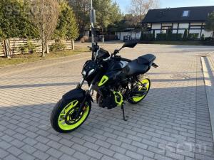 Yamaha MT 07 2023 in Riga, with an engine capacity of 0.69 L and mileage of 0 thousand km for 7200 €, photo  on AUTOMOTO.COM.LV