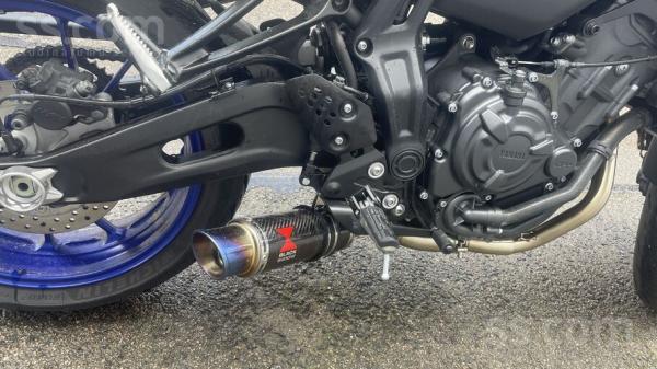 Yamaha MT 07 2023 in Riga, with an engine capacity of 0.69 L and mileage of 0 thousand km for 6400 €, photo 3 on AUTOMOTO.COM.LV