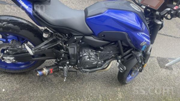 Yamaha MT 07 2023 in Riga, with an engine capacity of 0.69 L and mileage of 0 thousand km for 6400 €, photo 4 on AUTOMOTO.COM.LV