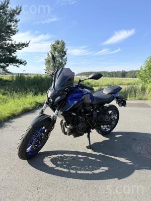 Ямаха MT 07 2023 в Рига, объемом двигателя 0.70 л и пробегом 0 тыс. км за 6700 €, фото  на AUTOMOTO.COM.LV
