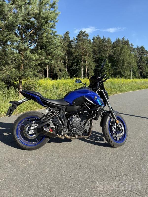 Yamaha MT 07 2023 Rīga, ar dzinēja tilpumu 0.70 L un nobraukumu 0 tūkst. km par 6700 €, foto 3 vietnē AUTOMOTO.COM.LV