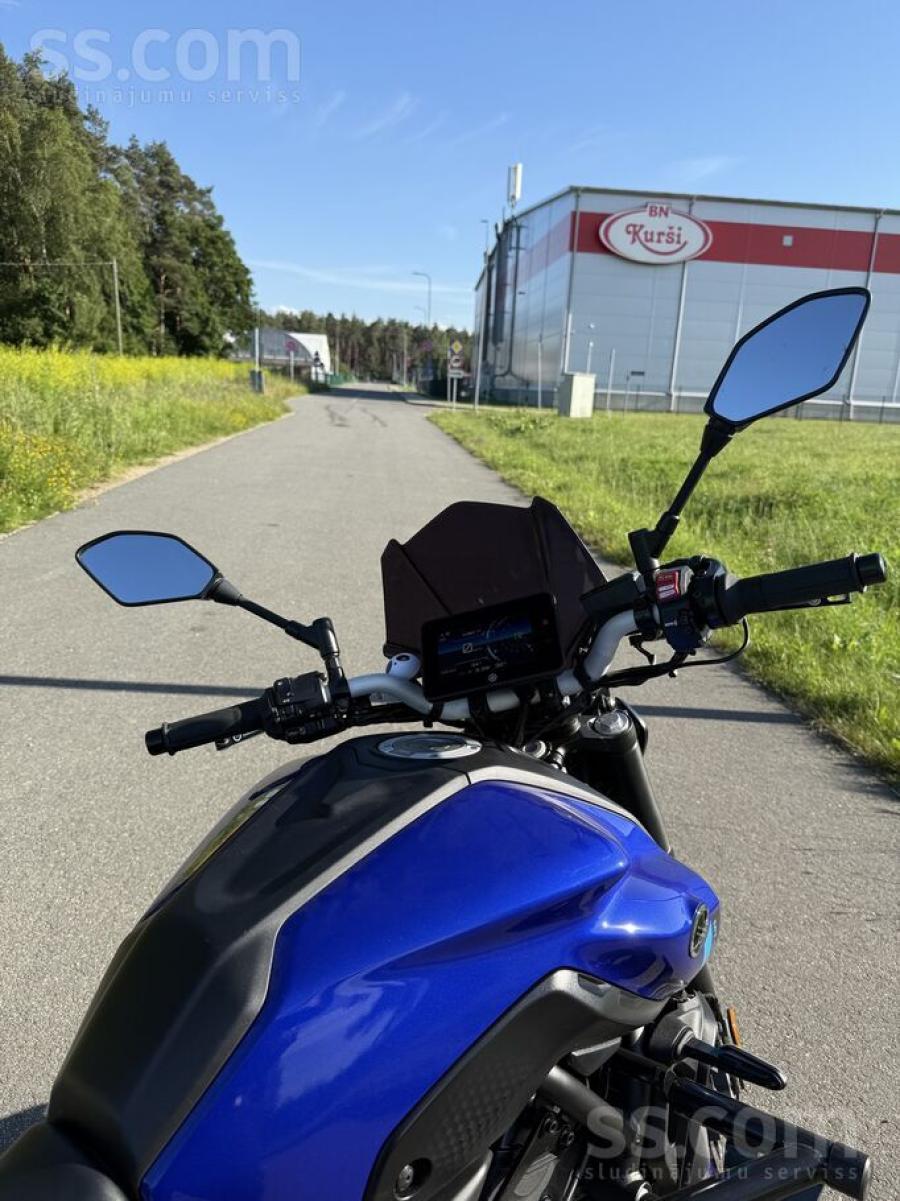 Yamaha MT 07 2023 in Riga, with an engine capacity of 0.70 L and mileage of 0 thousand km for 6700 €, photo 6 on AUTOMOTO.COM.LV