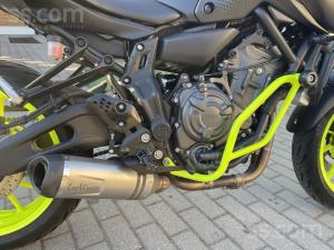 Yamaha MT 07 2023 in Riga, with an engine capacity of 0.69 L and mileage of 0 thousand km for 7200 €, photo 6 on AUTOMOTO.COM.LV