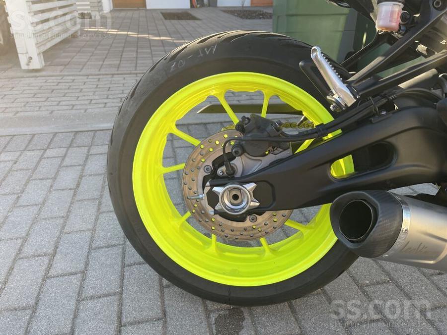 Yamaha MT 07 2023 in Riga, with an engine capacity of 0.69 L and mileage of 0 thousand km for 7200 €, photo 7 on AUTOMOTO.COM.LV