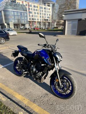 Yamaha MT 07 2023 in Riga, with an engine capacity of 0.69 L and mileage of 0 thousand km for 6000 €, photo 5 on AUTOMOTO.COM.LV