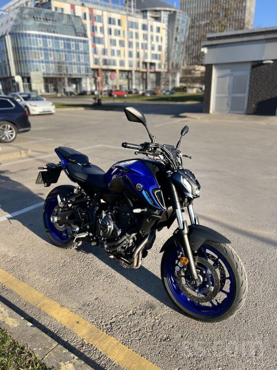 Yamaha MT 07 2023 in Riga, with an engine capacity of 0.69 L and mileage of 0 thousand km for 6000 €, photo 5 on AUTOMOTO.COM.LV