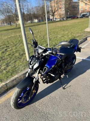 Yamaha MT 07 2023 in Riga, with an engine capacity of 0.69 L and mileage of 0 thousand km for 6000 €, photo 6 on AUTOMOTO.COM.LV