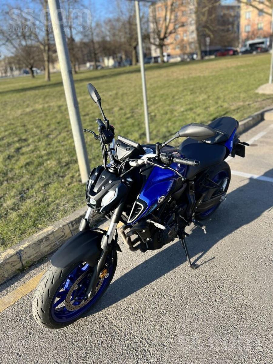 Yamaha MT 07 2023 in Riga, with an engine capacity of 0.69 L and mileage of 0 thousand km for 6000 €, photo 6 on AUTOMOTO.COM.LV