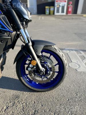 Yamaha MT 07 2023 in Riga, with an engine capacity of 0.69 L and mileage of 0 thousand km for 6000 €, photo 9 on AUTOMOTO.COM.LV
