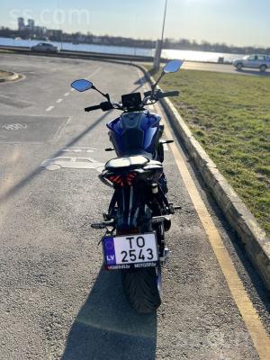 Yamaha MT 07 2023 in Riga, with an engine capacity of 0.69 L and mileage of 0 thousand km for 6000 €, photo 10 on AUTOMOTO.COM.LV