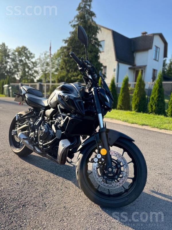 Yamaha MT 07 2023 in Riga, with an engine capacity of 0.69 L and mileage of 0 thousand km for 6400 €, photo 6 on AUTOMOTO.COM.LV
