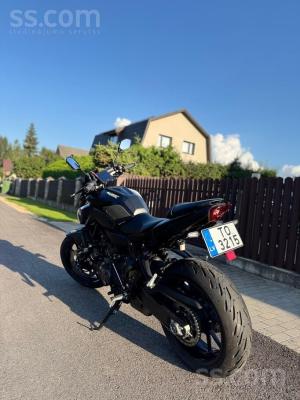 Yamaha MT 07 2023 in Riga, with an engine capacity of 0.69 L and mileage of 0 thousand km for 6400 €, photo 4 on AUTOMOTO.COM.LV