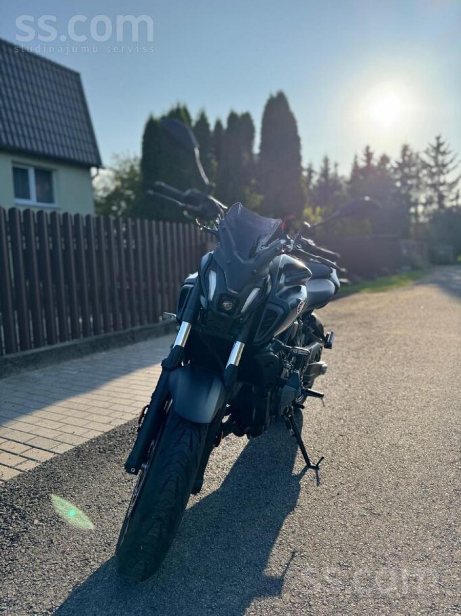 Yamaha MT 07 2023 in Riga, with an engine capacity of 0.69 L and mileage of 0 thousand km for 6400 €, photo 6 on AUTOMOTO.COM.LV
