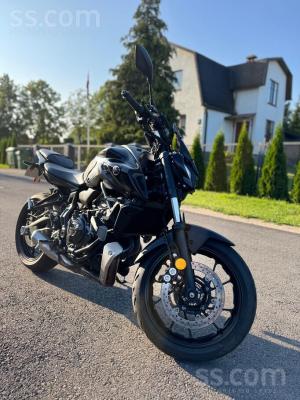 Yamaha MT 07 2023 in Riga, with an engine capacity of 0.69 L and mileage of 0 thousand km for 6400 €, photo 7 on AUTOMOTO.COM.LV