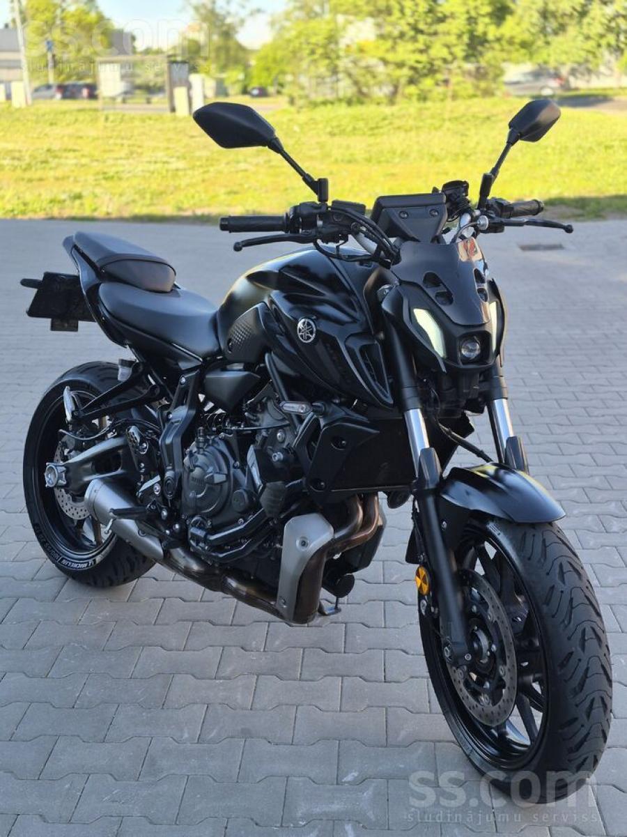 Yamaha MT 07 2024 in Riga, with an engine capacity of 0.69 L and mileage of 0 thousand km for 6000 €, photo 3 on AUTOMOTO.COM.LV