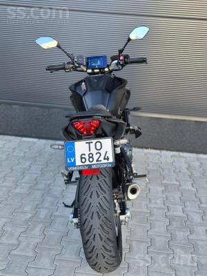 Yamaha MT 07 2024 in Riga, with an engine capacity of 0.69 L and mileage of 0 thousand km for 6000 €, photo 6 on AUTOMOTO.COM.LV