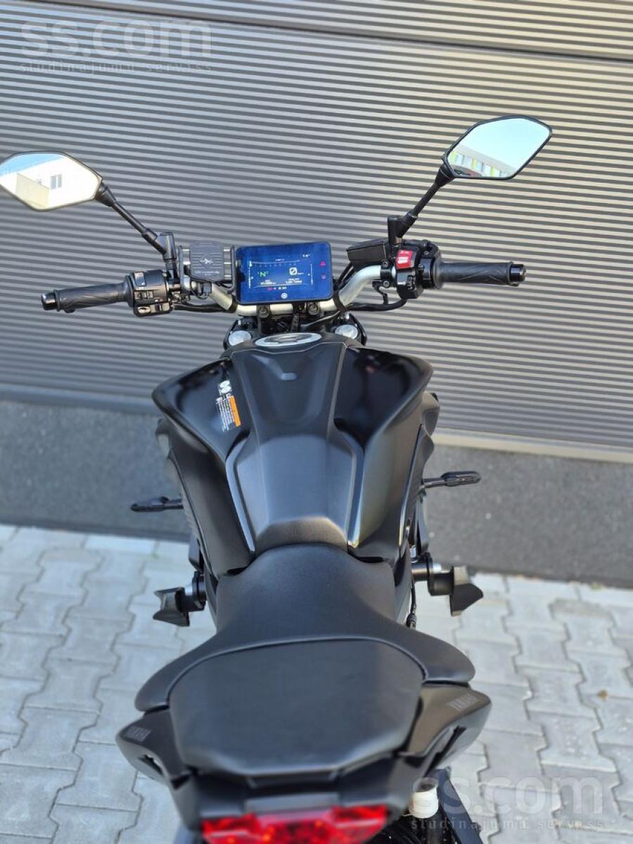Yamaha MT 07 2024 in Riga, with an engine capacity of 0.69 L and mileage of 0 thousand km for 6000 €, photo 8 on AUTOMOTO.COM.LV