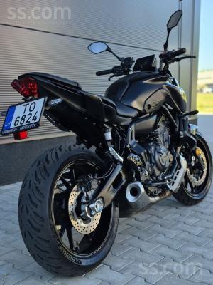 Ямаха MT 07 2024 в Рига, объемом двигателя 0.69 л и пробегом 0 тыс. км за 6000 €, фото  на AUTOMOTO.COM.LV