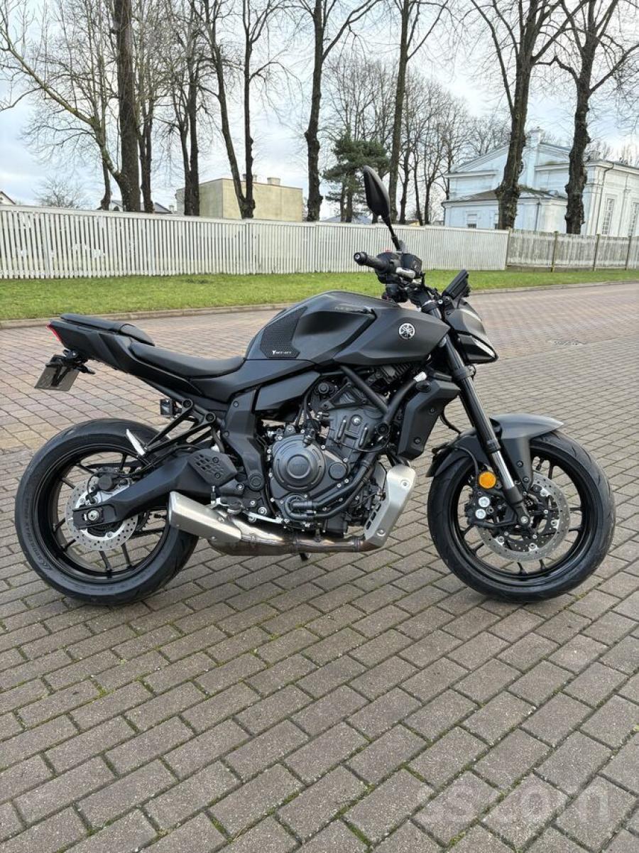 Yamaha MT 07 2025 in Ventspils, with an engine capacity of 0.69 L and mileage of 0 thousand km for 7800 €, photo 2 on AUTOMOTO.COM.LV