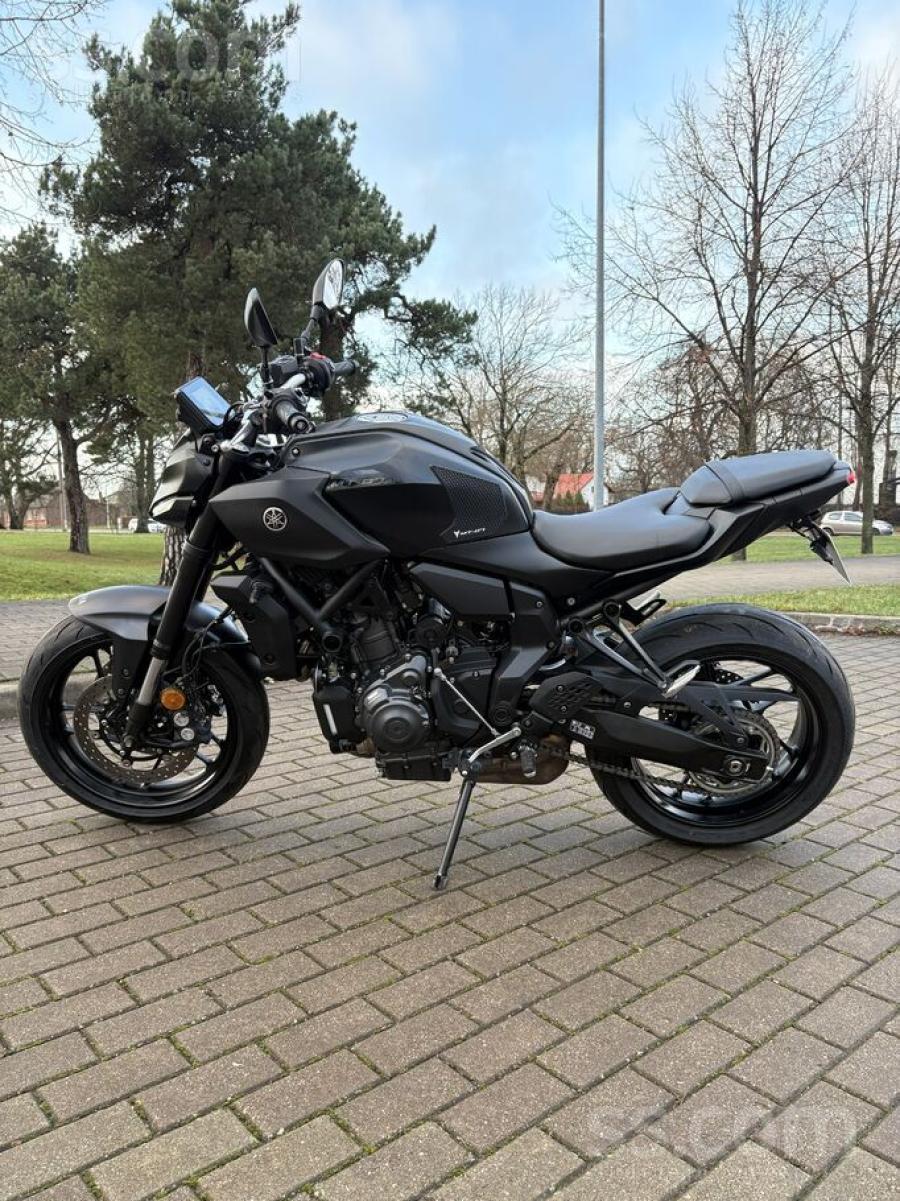 Yamaha MT 07 2025 in Ventspils, with an engine capacity of 0.69 L and mileage of 0 thousand km for 7800 €, photo 4 on AUTOMOTO.COM.LV