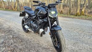 Yamaha MT 07 2025 Rīga, ar dzinēja tilpumu 0.69 L un nobraukumu 0 tūkst. km par 7150 €, foto  vietnē AUTOMOTO.COM.LV