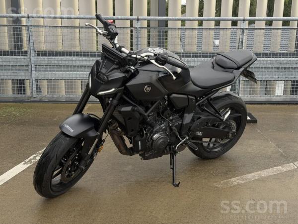 Yamaha MT 07 2025 Rīga, ar dzinēja tilpumu 0.69 L un nobraukumu 0 tūkst. km par 6500 €, foto 1 vietnē AUTOMOTO.COM.LV