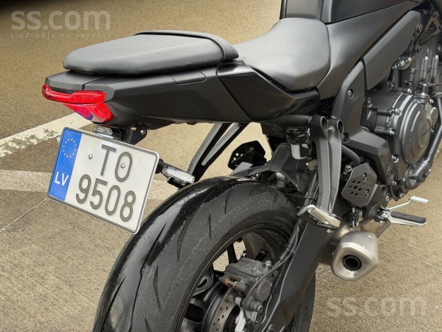 Ямаха MT 07 2025 в Рига, объемом двигателя 0.69 л и пробегом 0 тыс. км за 6500 €, фото 8 на AUTOMOTO.COM.LV