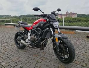 Red Yamaha MT 07 2014 in Kaunas, with an engine capacity of 0.00 L and mileage of 39 thousand km for 4150 €, photo  on AUTOMOTO.COM.LV