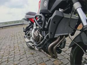 Red Yamaha MT 07 2014 in Kaunas, with an engine capacity of 0.00 L and mileage of 39 thousand km for 4150 €, photo 16 on AUTOMOTO.COM.LV