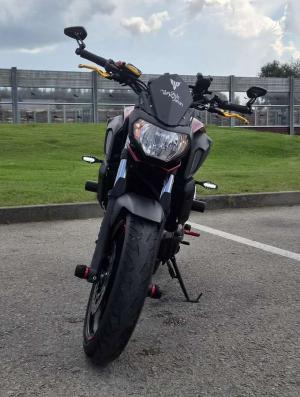 Sarkans Yamaha MT 07 2018 Kazlų Rūda, ar dzinēja tilpumu 0.69 L un nobraukumu 18 tūkst. km par 5000 €, foto 11 vietnē AUTOMOTO.COM.LV