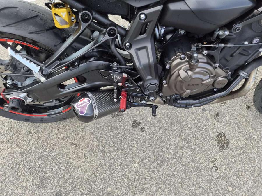 Sarkans Yamaha MT 07 2018 Kazlų Rūda, ar dzinēja tilpumu 0.69 L un nobraukumu 18 tūkst. km par 5000 €, foto 13 vietnē AUTOMOTO.COM.LV