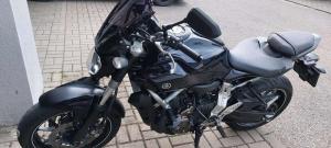 Violet Yamaha MT 07 2014 in Vilnius, with an engine capacity of 0.69 L and mileage of 17 thousand km for 4600 €, photo 3 on AUTOMOTO.COM.LV