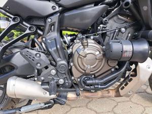 White Yamaha MT 07 2021 in Pasvalys, with an engine capacity of 0.70 L and mileage of 2 thousand km for 5950 €, photo 11 on AUTOMOTO.COM.LV