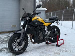 Dzeltens Yamaha MT 07 2016 Pērnava, ar dzinēja tilpumu 0.70 L un nobraukumu 39 tūkst. km par 4890 €, foto 2 vietnē AUTOMOTO.COM.LV
