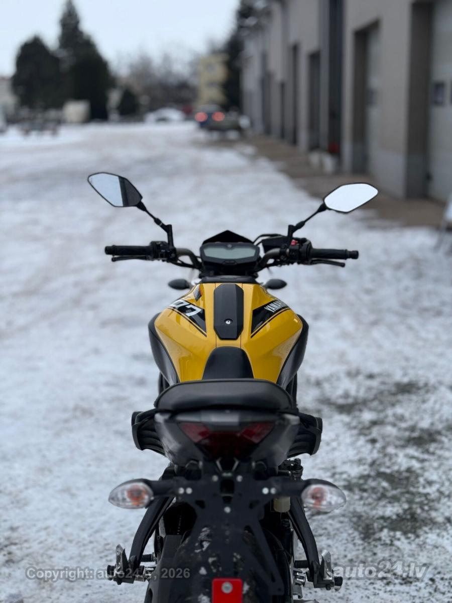 Dzeltens Yamaha MT 07 2016 Pērnava, ar dzinēja tilpumu 0.70 L un nobraukumu 39 tūkst. km par 4890 €, foto 9 vietnē AUTOMOTO.COM.LV