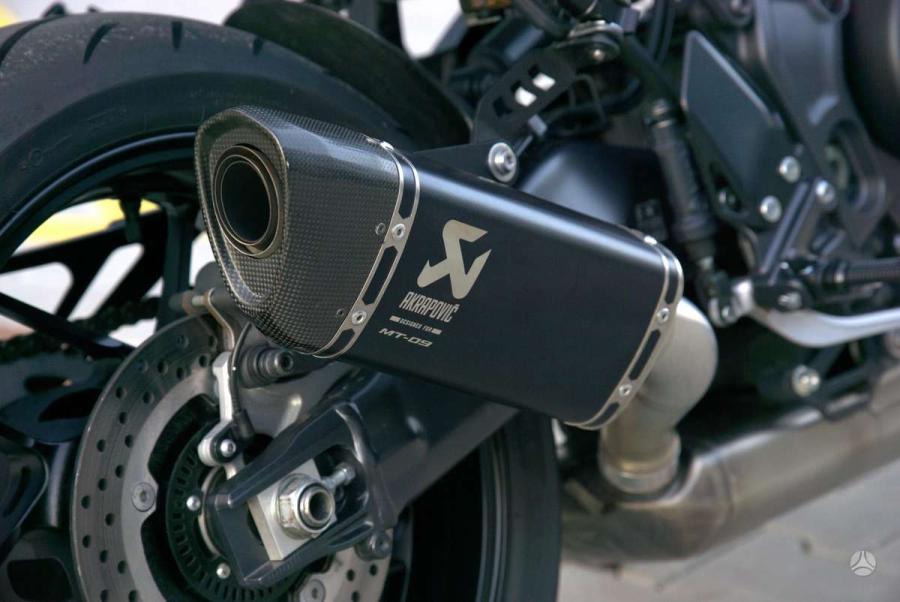 Black Yamaha MT 09 2024 in Vilnius, with an engine capacity of 0.89 L and mileage of 10 thousand km for 8399 €, photo 14 on AUTOMOTO.COM.LV