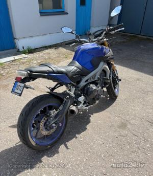 Blue Yamaha MT 09 2013 in Tallinn, with an engine capacity of 0.85 L and mileage of 23 thousand km for 4300 €, photo 4 on AUTOMOTO.COM.LV