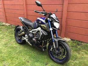 Zils Yamaha MT 09 2015 Alīta, ar dzinēja tilpumu 0.85 L un nobraukumu 24 tūkst. km par 5500 €, foto 8 vietnē AUTOMOTO.COM.LV