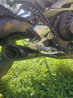 Grey Yamaha MT 09 2014 in Vilnius, with an engine capacity of 0.85 L and mileage of 50 thousand km for 4300 €, photo 11 on AUTOMOTO.COM.LV