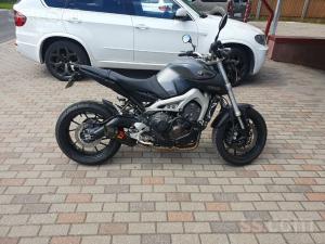 Yamaha MT 09 2013 Rīga, ar dzinēja tilpumu 0.85 L un nobraukumu 0 tūkst. km par 4500 €, foto  vietnē AUTOMOTO.COM.LV