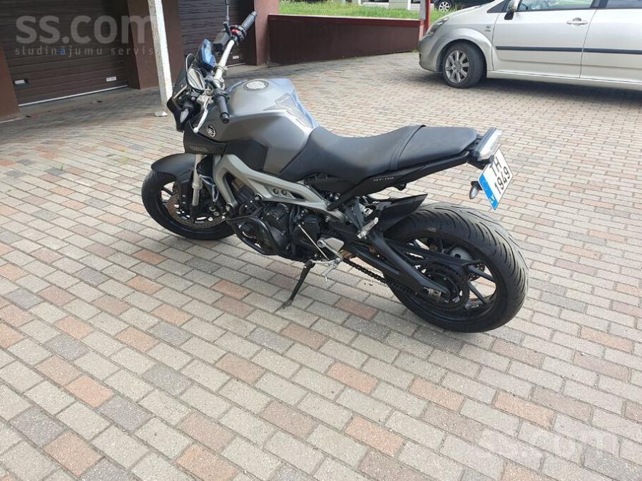 Yamaha MT 09 2013 Rīga, ar dzinēja tilpumu 0.85 L un nobraukumu 0 tūkst. km par 4500 €, foto 3 vietnē AUTOMOTO.COM.LV