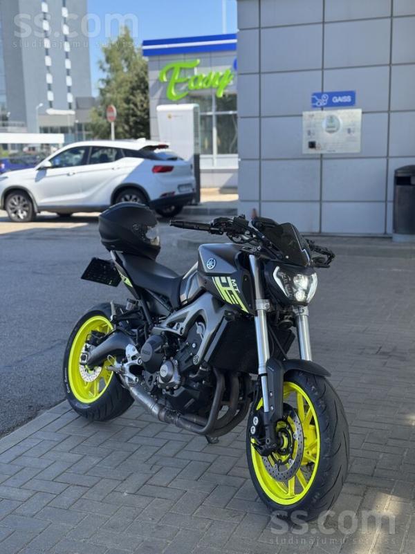 Yamaha MT 09 2014 in Jelgava, with an engine capacity of 0.85 L and mileage of 0 thousand km for 5500 €, photo 1 on AUTOMOTO.COM.LV