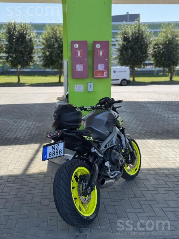 Yamaha MT 09 2014 in Jelgava, with an engine capacity of 0.85 L and mileage of 0 thousand km for 5500 €, photo 3 on AUTOMOTO.COM.LV