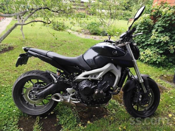 Ямаха MT 09 2014 в Рига, объемом двигателя 0.89 л и пробегом 0 тыс. км за 6000 €, фото 1 на AUTOMOTO.COM.LV