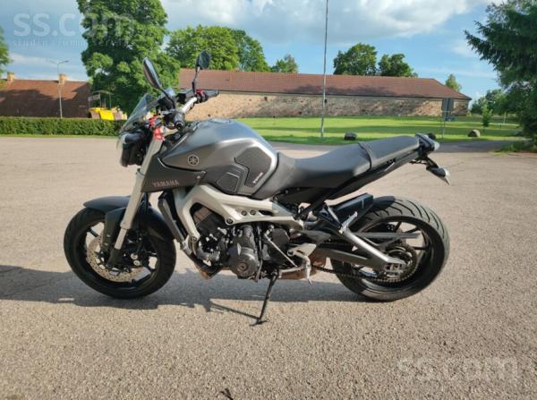 Yamaha MT 09 2014 in Riga, with an engine capacity of 0.85 L and mileage of 0 thousand km for 5600 €, photo 2 on AUTOMOTO.COM.LV